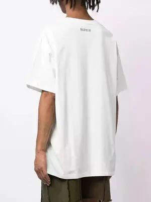 MOSTLY HEARD RARELY SEEN Logo-embossed Crew-neck T-shirt