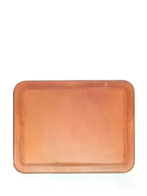 FORNASETTI Gold Keys-print Rectangular Tray