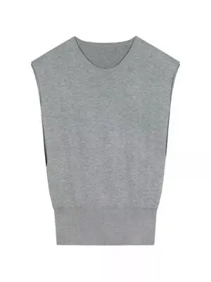 JNBY Sleeveless Knitted Vest - Grey