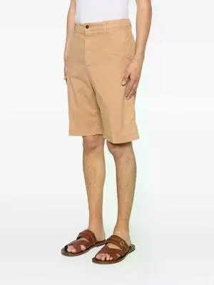 Corneliani Cotton-blend Tailored Shorts