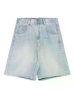 JNBY Straight-leg Denim Shorts - Blue