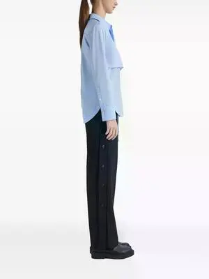 Ports 1961 Side Wrap Cotton Shirt