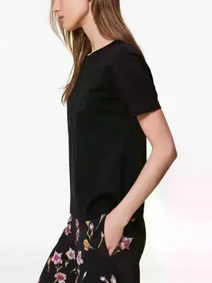 TWINSET Embroidered Logo T-shirt