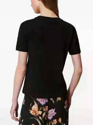TWINSET Embroidered Logo T-shirt