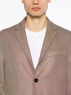 Harris Wharf London Notched-lapels Single-breasted Blazer - Neutrals