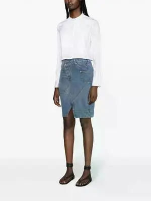 Zadig&Voltaire Jinko Denim Midi Skirt