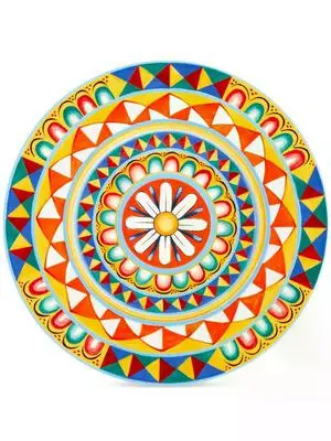 Dolce & Gabbana Porcelain Charger Plate - Blue