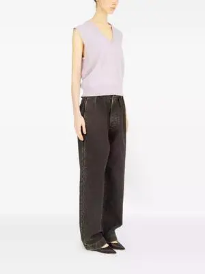 MAISON MARGIELA Knitted Vest - Grey
