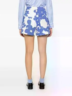 Marni Floral Print Mini Skirt