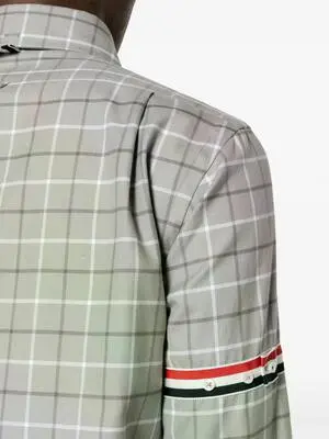 Thom Browne Tattersall-checked Cotton Shirt