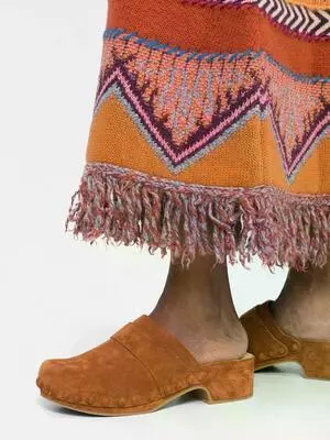 Etro Long Intarsia Knit Dress