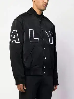1017 Alyx 9sm Logo Patch Bomber Jacket