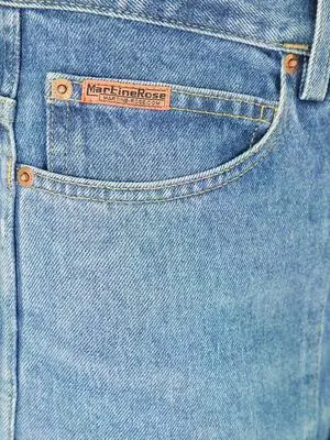 Martine Rose Reversible Camouflage Print Straight Leg Jeans