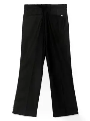 Helmut Lang Pleated Trousers With Zip Detail