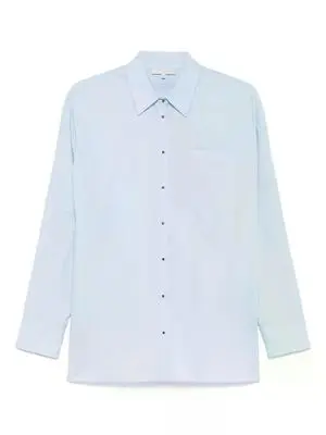 Antonelli Firenze Pleated Shirt - Blue