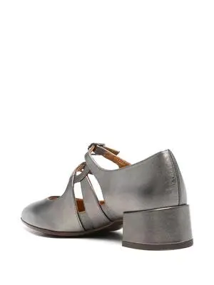 Chie Mihara 30mm Jersey Pumps With Metallic Effect