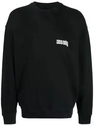 COUNTY OF MILAN Logo Print Sweatshirt