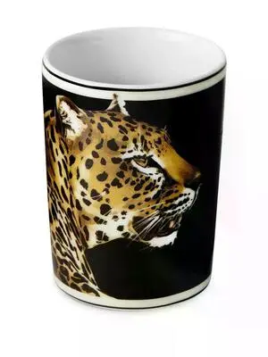 Dolce & Gabbana Leopardo-print Porcelain Glass