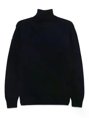 Paul & Shark Virgin Wool Roll Neck Sweater - Blue