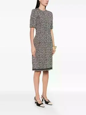 LANVIN Tweed Midi Dress