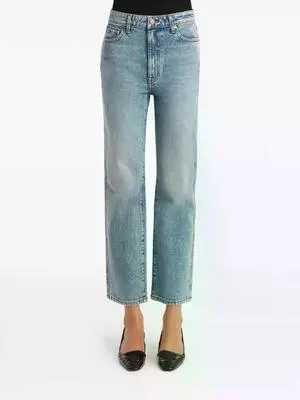 Khaite Abigail Straight-leg Jeans