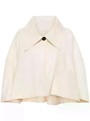 Viktor & Rolf Oversized Gabardine Shirt Jacket