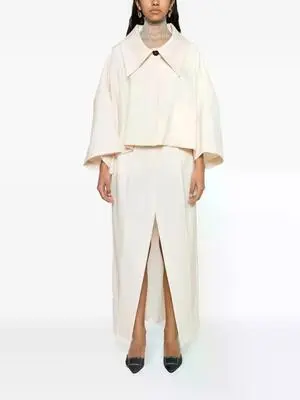 Viktor & Rolf Oversized Gabardine Shirt Jacket