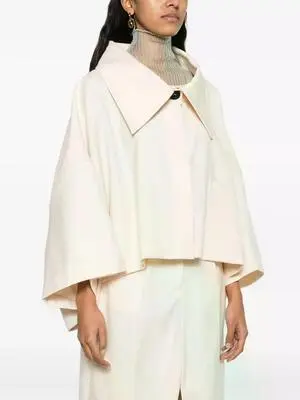 Viktor & Rolf Oversized Gabardine Shirt Jacket