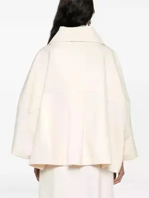 Viktor & Rolf Oversized Gabardine Shirt Jacket