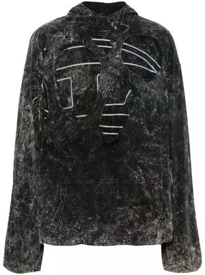 DIESEL® S-mar-peeloval Cotton Hoodie