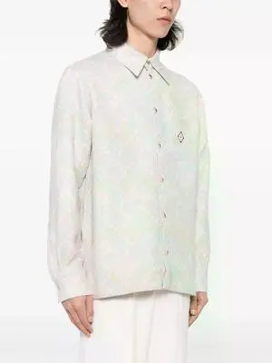 Casablanca Logo-appliqué Monogram-jacquard Jacket