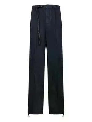 WHITE SAND Belted Trousers