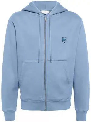 Maison Kitsuné Bold Fox Cotton Jacket - Blue