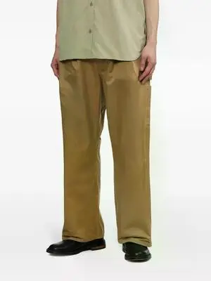 Junya Watanabe X Carhartt Wip Wide-leg Pleated Trousers