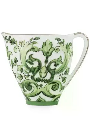 Dolce & Gabbana Maiolica Porcelain Creamer - White