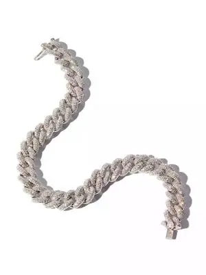 Shay 18k White Gold Pavé Diamond Bracelet