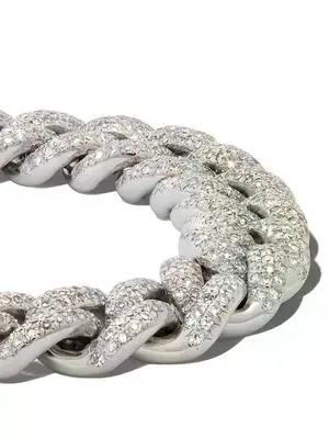 Shay 18k White Gold Pavé Diamond Bracelet