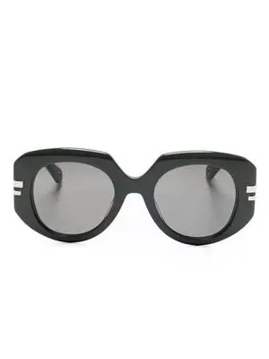 Chloé Oversized Frame Sunglasses - Green