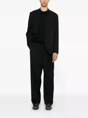 D4.0 Fine Knit Wool Crew Neck Sweater