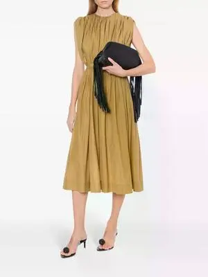 Philosophy Di Lorenzo Serafini Gathered Midi Dress