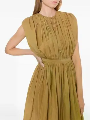 Philosophy Di Lorenzo Serafini Gathered Midi Dress