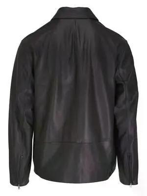 Vince Leather Jacket - Black