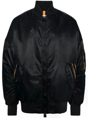 K-WAY Satin-finish Bomber Jacket