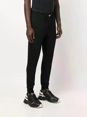 Philipp Plein Logo-patch Track Pants - Black
