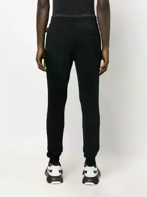 Philipp Plein Logo-patch Track Pants - Black