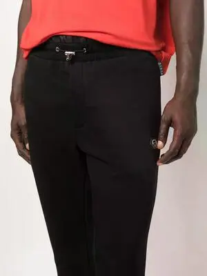 Philipp Plein Logo-patch Track Pants - Black