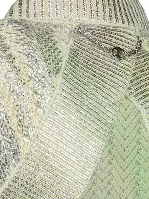 Rabanne Textured Knit Sleeveless Top