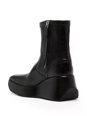 Raf Simons Square-toe Wedge Boots
