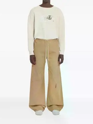 MAISON MARGIELA Drawstring Trousers With Paint Splatter Detail