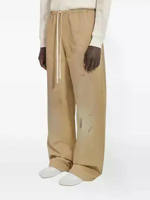 MAISON MARGIELA Drawstring Trousers With Paint Splatter Detail